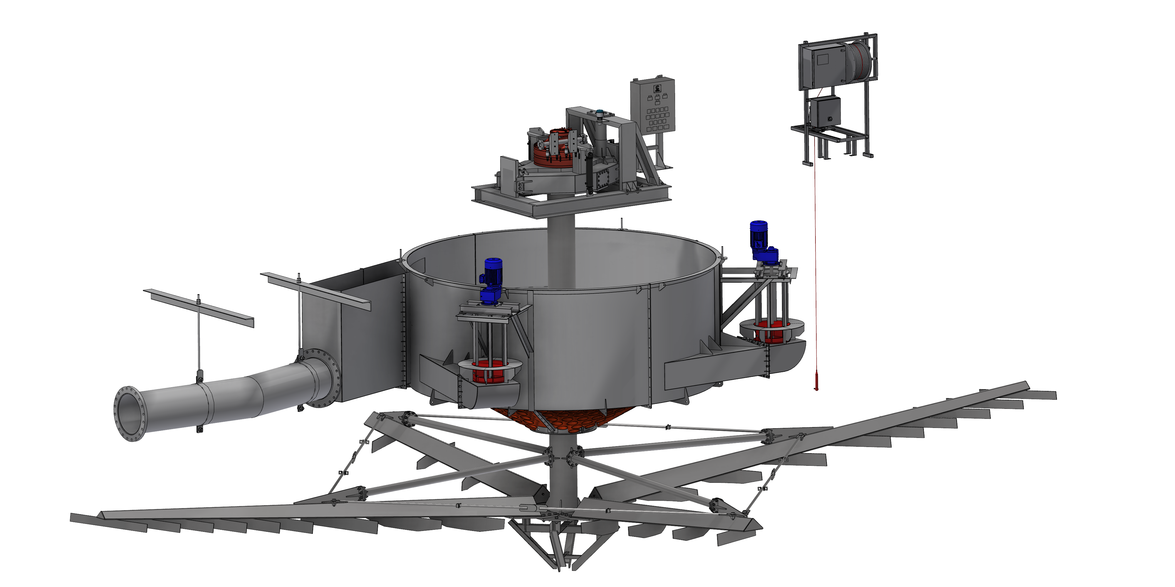 MINEXXT - Thickeners - Rake Drive Systems